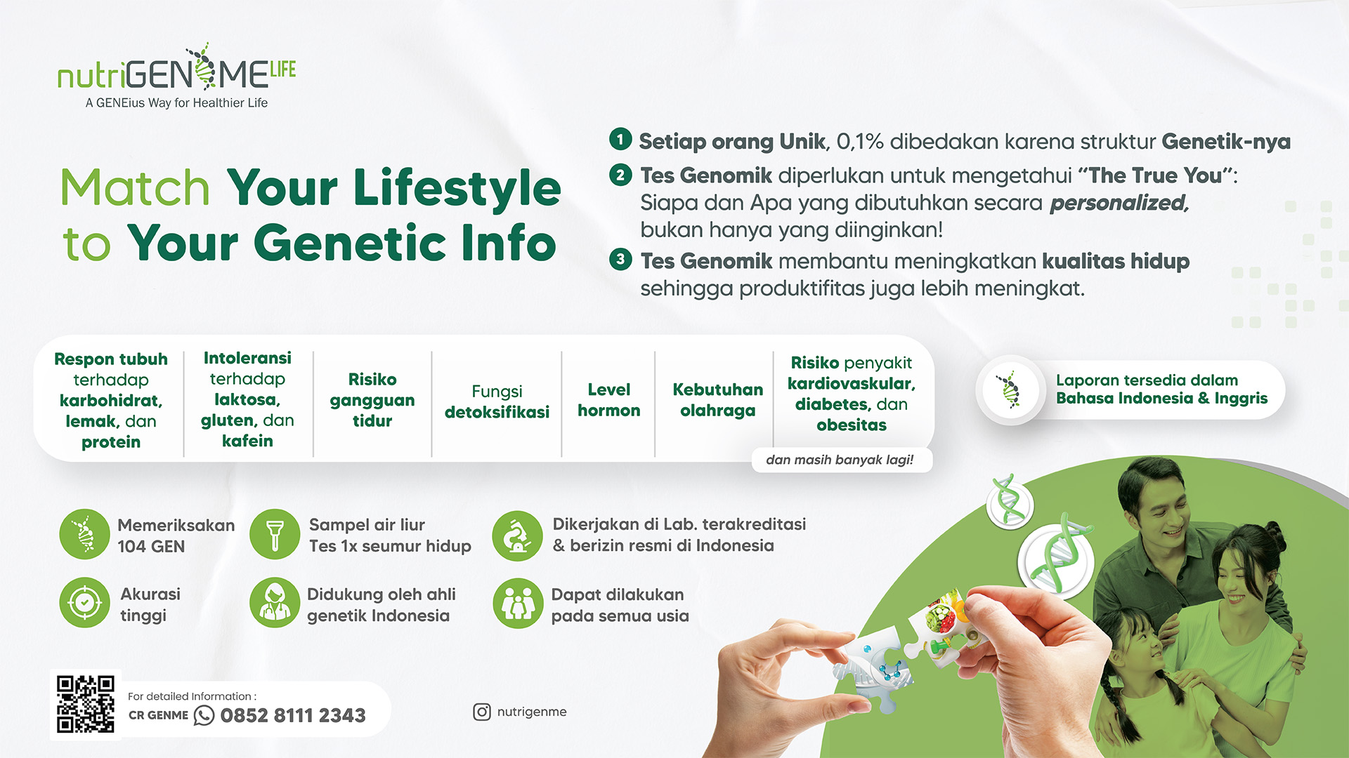 Match Your Lifestyle to Your Genetic Info - KALGen Innolab