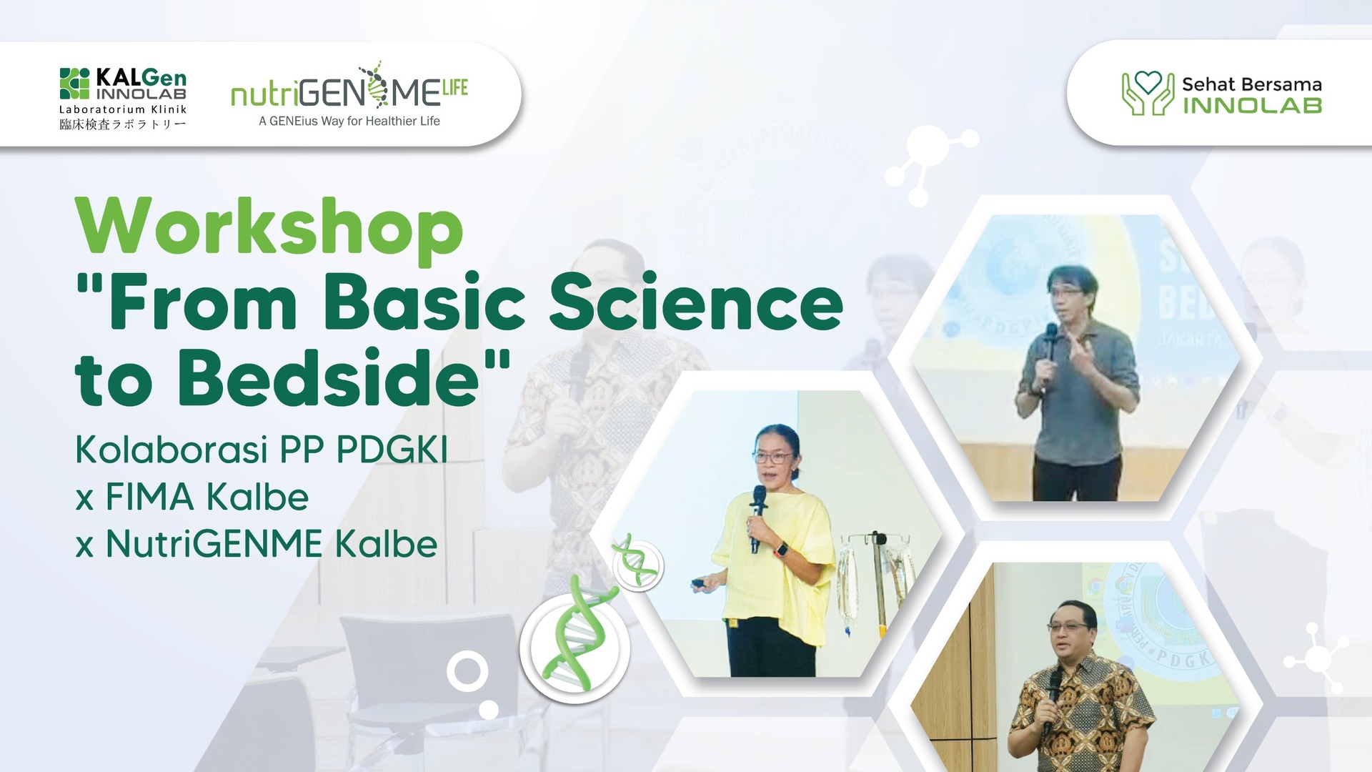 Workshop "From Basic Science to Bedside" Kolaborasi PP PDGKI x FIMA ...